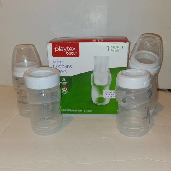 Playtex | Other | Playtex Baby Nurser Drop In Liners 5 4oz W Nurser ...